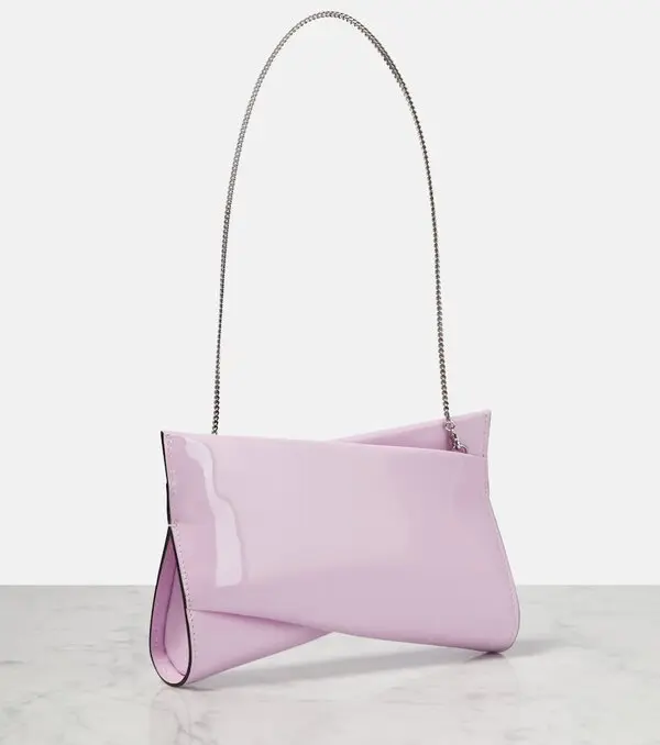 CHRISTIAN LOUBOUTIN Loubitwist Small Clutch - Pink