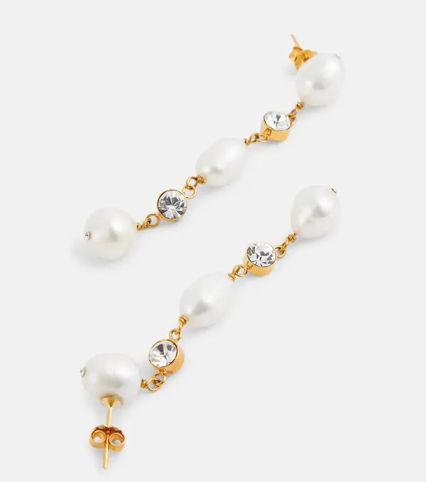 JENNIFER BEHR Chiara Embellished Drop Earrings