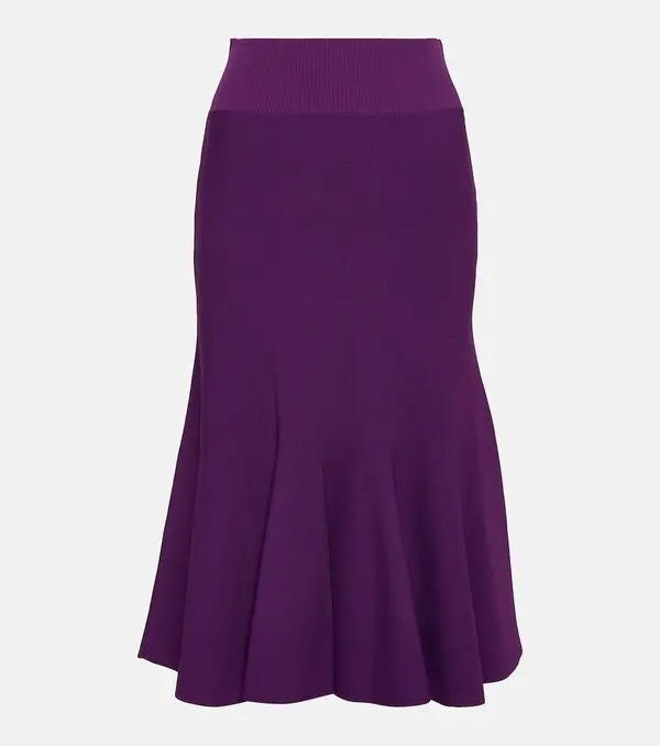 Stella McCartney Stretch Jersey Midi Skirt
