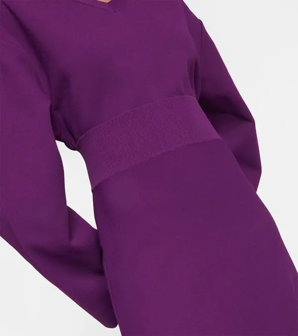 Stella McCartney Stretch Jersey Midi Skirt