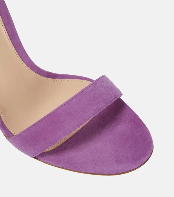 GIANVITO ROSSI Portofino 105 Suede Sandals