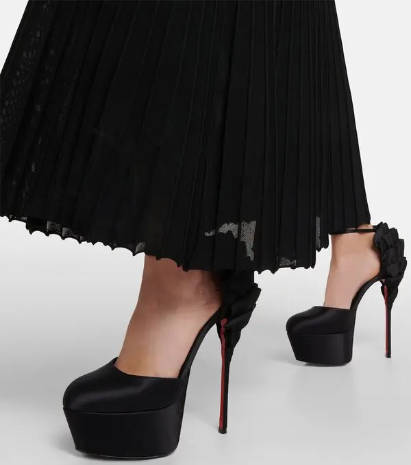 CHRISTIAN LOUBOUTIN Maria Frou Alta Platform Pumps