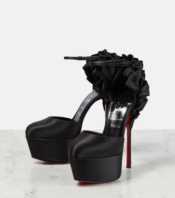 CHRISTIAN LOUBOUTIN Maria Frou Alta Platform Pumps
