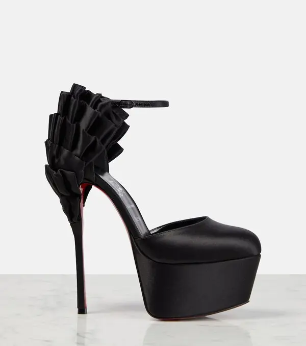 CHRISTIAN LOUBOUTIN Maria Frou Alta Platform Pumps
