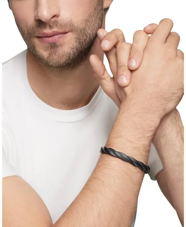 David Yurman Dy Helios Cuff - Black