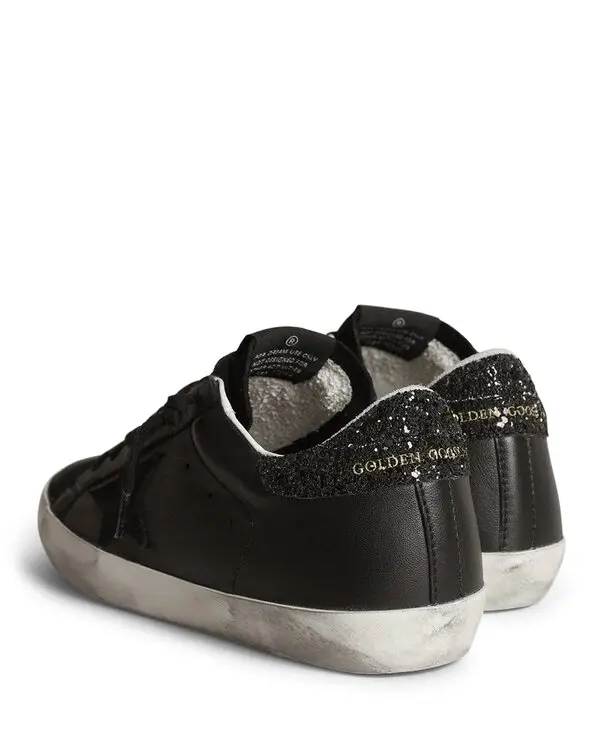 GOLDEN GOOSE Superstar Low Top Sneakers - Black