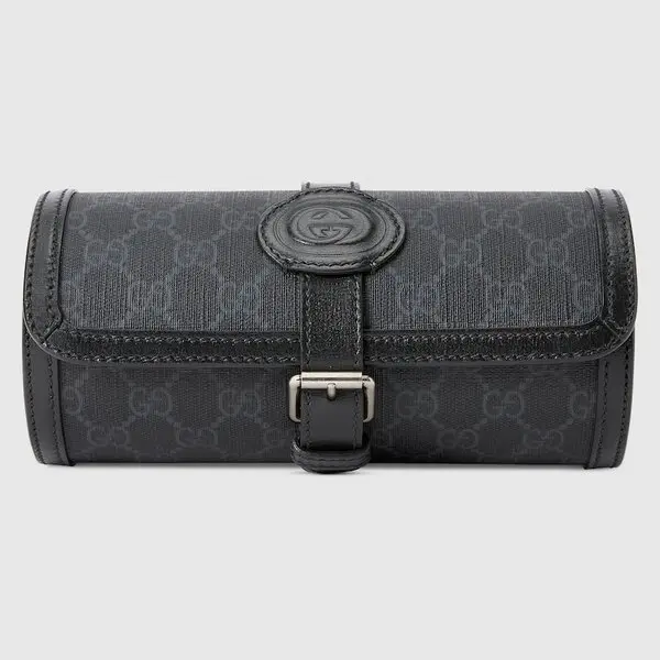 Gucci Gg Watch Case - Black | Editorialist