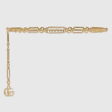 Gucci Chain Belt With Logo Motif Other Materials