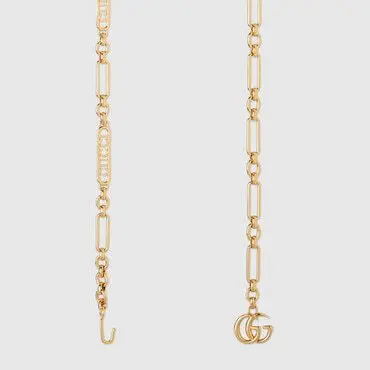 Gucci Chain Belt With Logo Motif Other Materials
