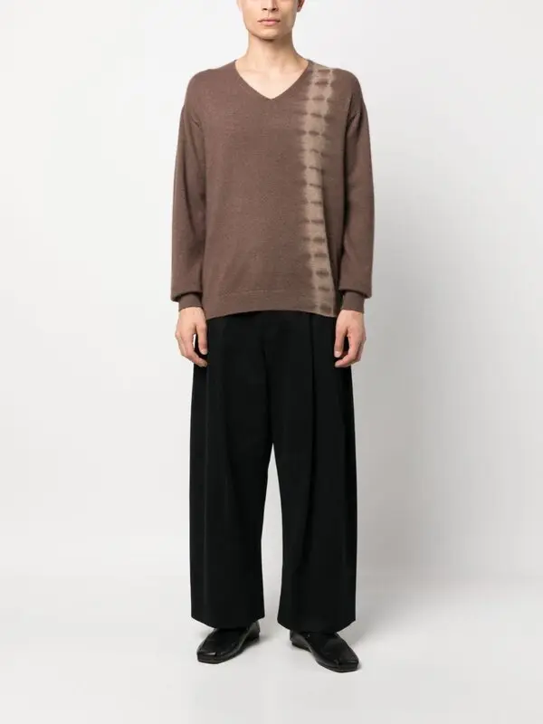 SUZUSAN Tie-dye Cashmere Jumper