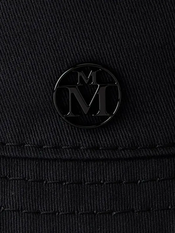 MAISON MICHEL Jason Cotton Bucket Hat - Black