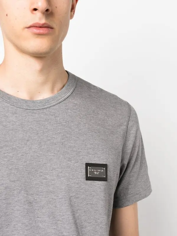 Dolce & Gabbana Dg Essentials Round-neck T-shirt - Grey