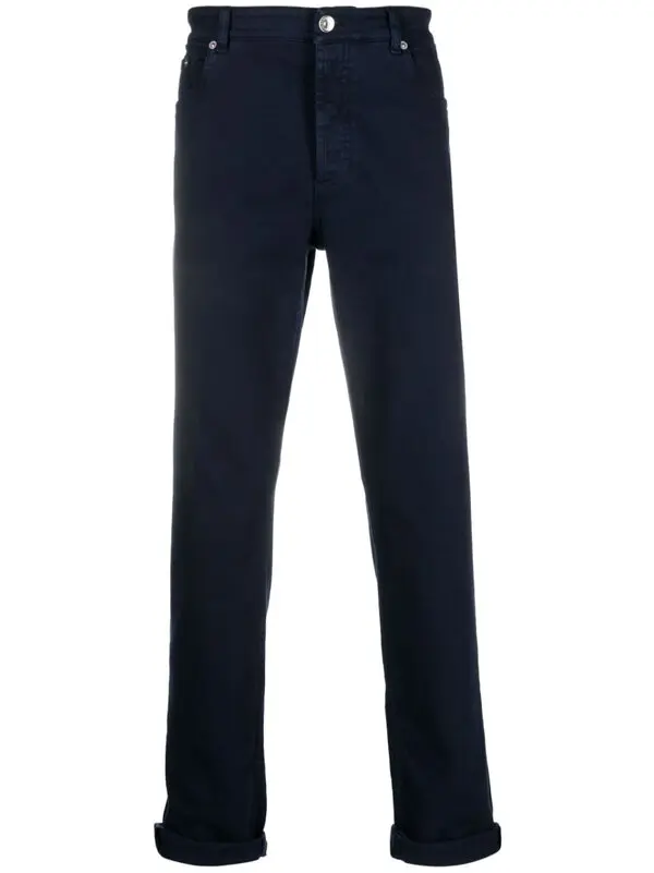 Brunello Cucinelli Mid-rise Straight Jeans