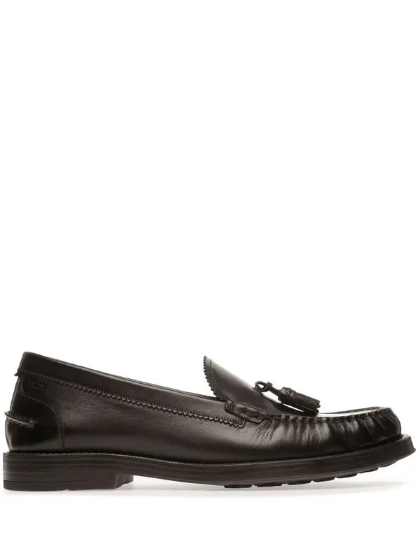 Bally Leather Slip-on Loafers
