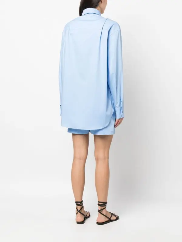 Andamane Drawstring Poplin Shorts
