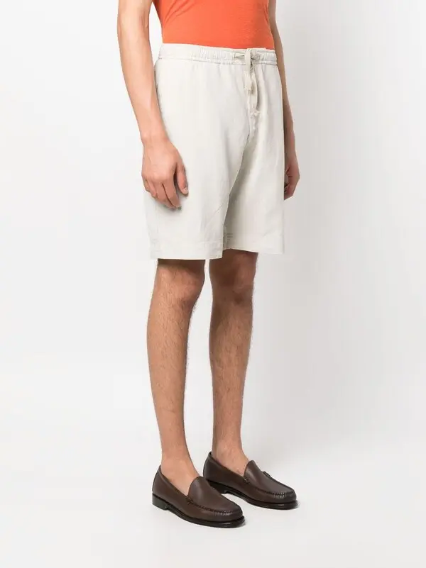 Officine Générale Phil Lyocell-blend Shorts - Neutrals