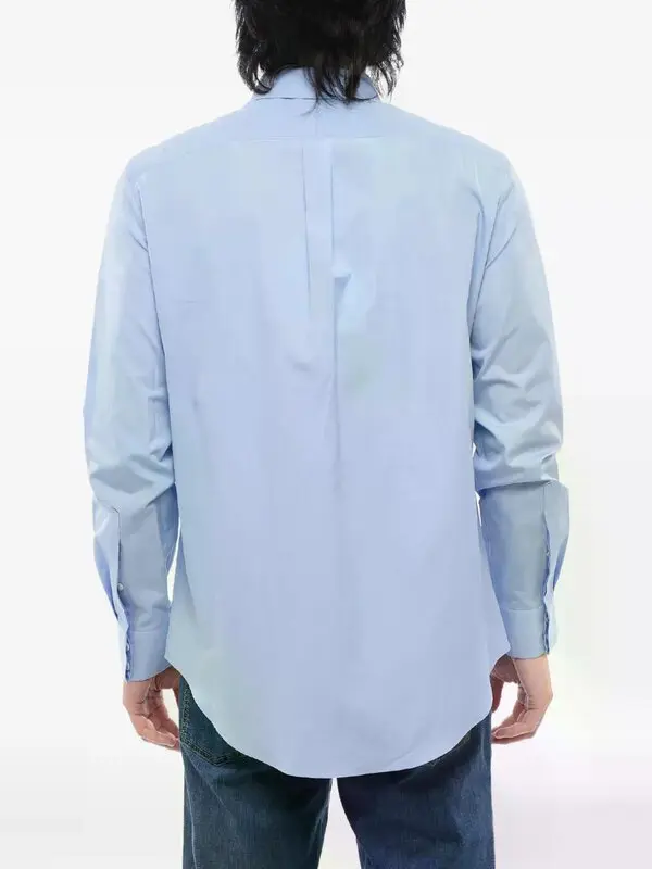 Alexander McQueen Military Pocket Cotton Shirt