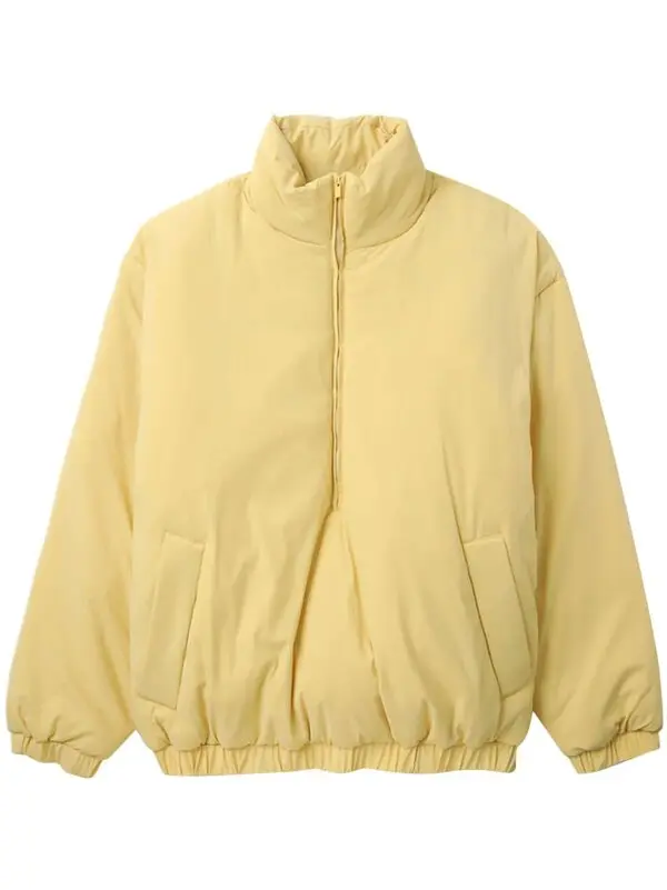Fear Of God Logo Patch Puffer Jacket - Yellow