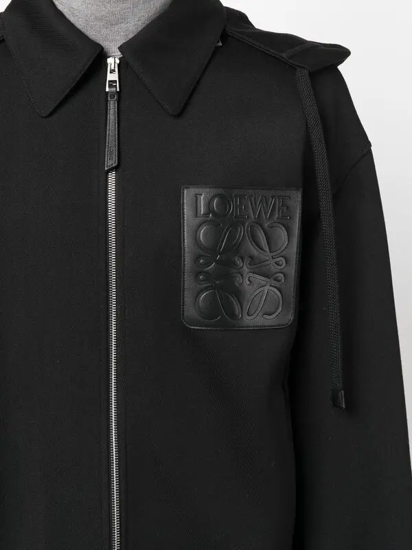 Loewe Logo-patch Hooded Jacket