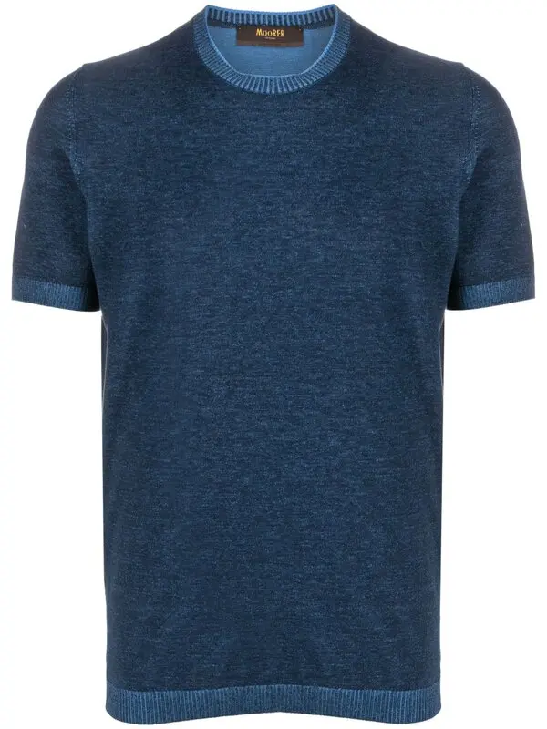 MOORER Cotton T-shirt