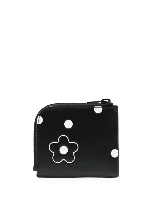 Kenzo Floral-print Calf-leather Wallet