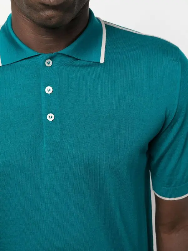 MOORER Gavotti-mll Cotton Polo Shirt