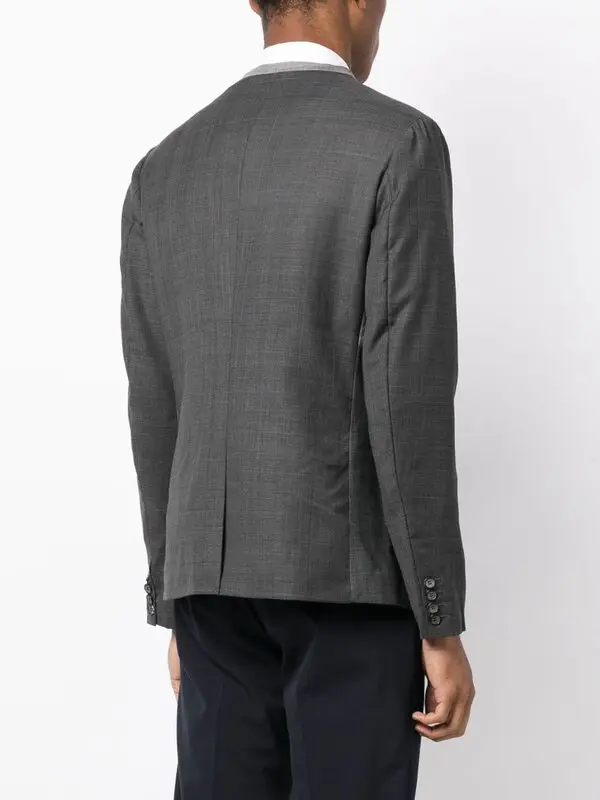 PRIVATE STOCK LABS The Martel Shawl-lapels Blazer - Grey