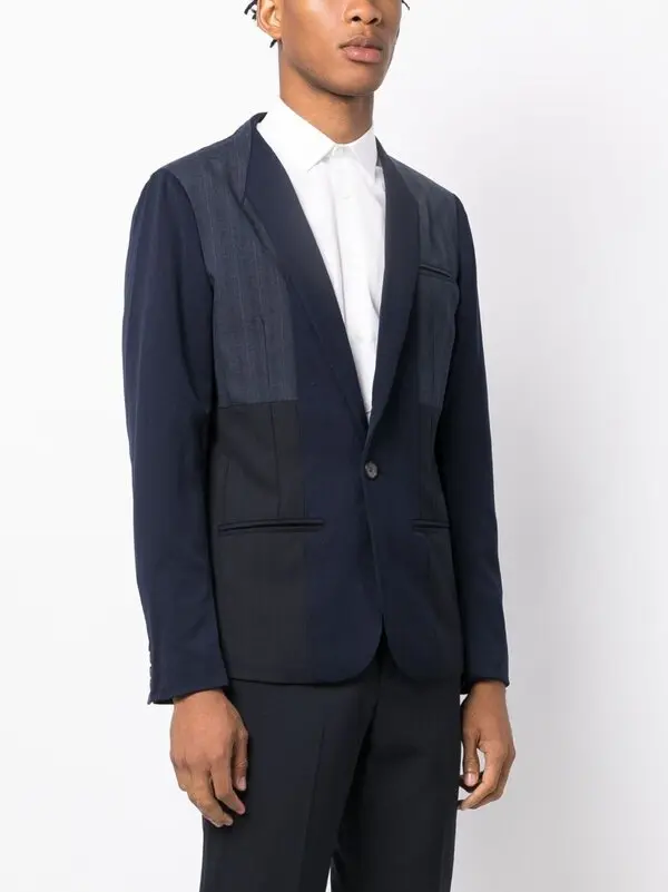 PRIVATE STOCK LABS The Martel Single-breasted Blazer - Blue