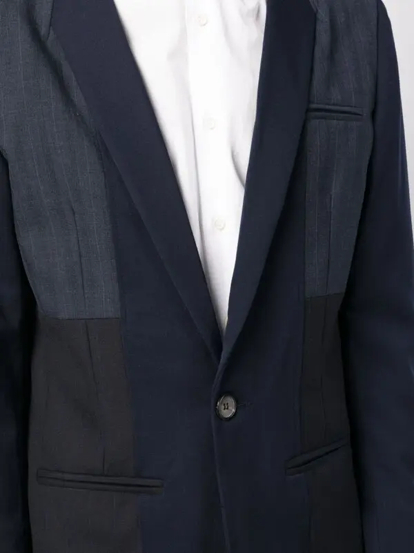 PRIVATE STOCK LABS The Martel Single-breasted Blazer - Blue