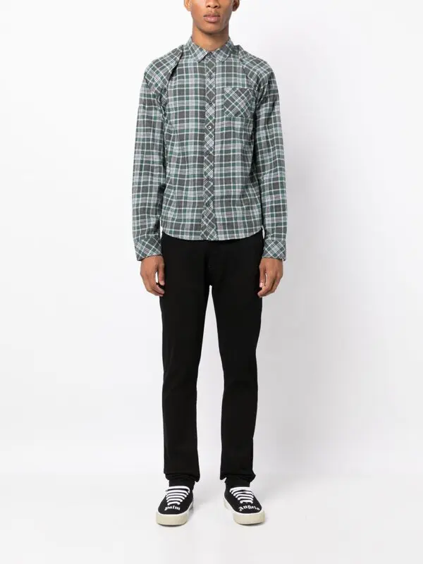 PRIVATE STOCK LABS The Emile Check-print Shirt