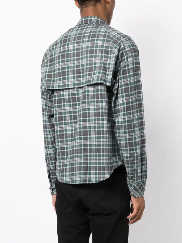 PRIVATE STOCK LABS The Emile Check-print Shirt
