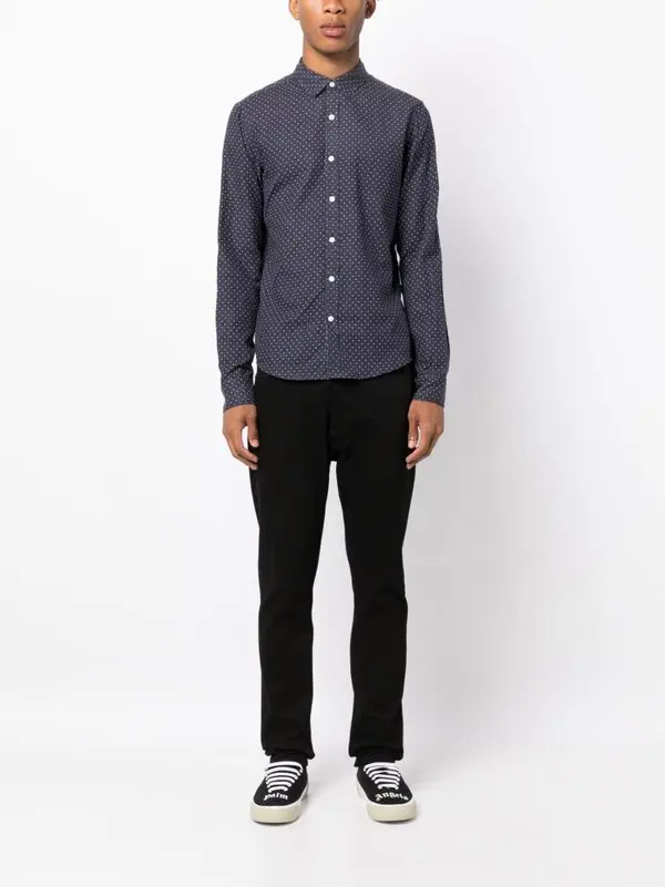 PRIVATE STOCK LABS The Vital Polka-dot Print Shirt