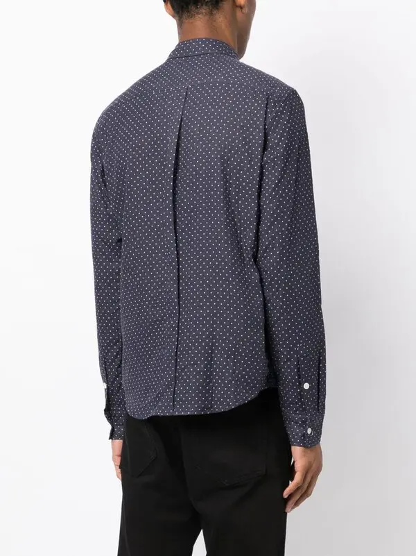 PRIVATE STOCK LABS The Vital Polka-dot Print Shirt