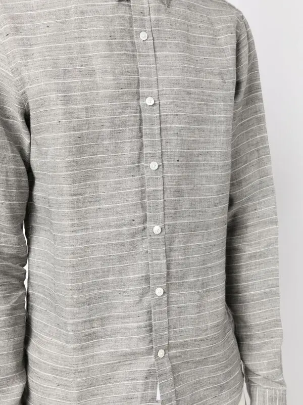 PRIVATE STOCK LABS Horizontal-stripe Print Shirt