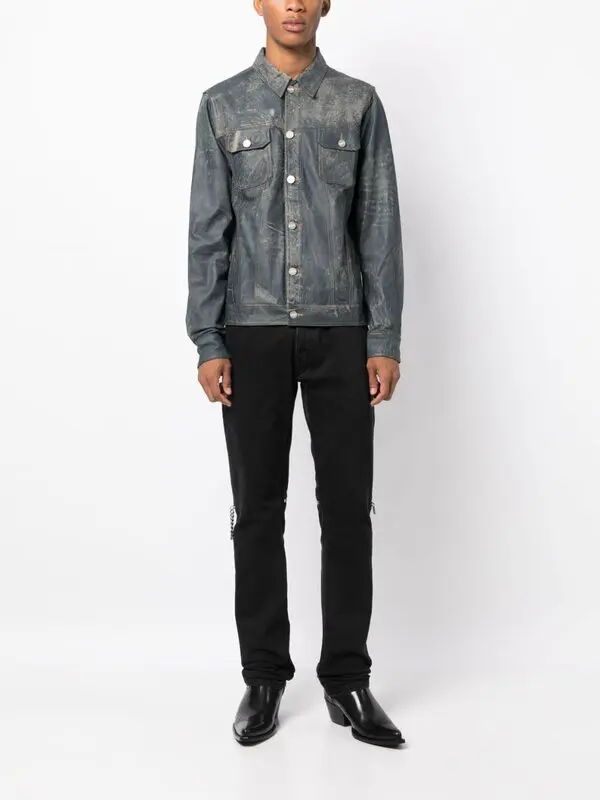 PRIVATE STOCK LABS Distressed-effect Jacket
