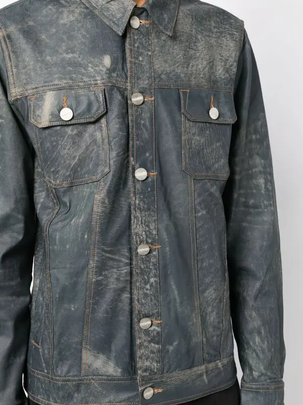 PRIVATE STOCK LABS Distressed-effect Jacket