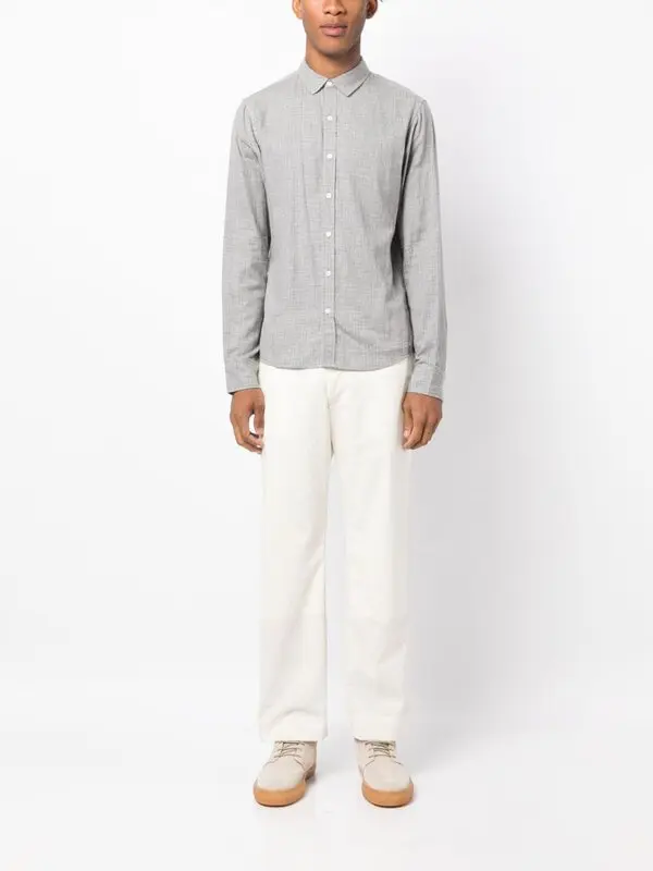PRIVATE STOCK LABS The Vital Long-sleeve Shirt - Grey