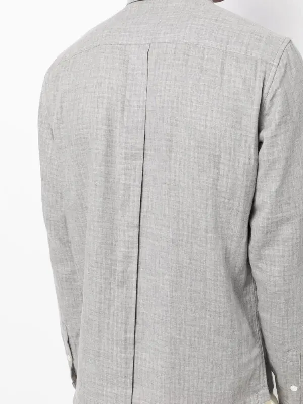PRIVATE STOCK LABS The Vital Long-sleeve Shirt - Grey