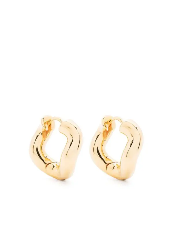Charlotte Chesnais Petit Wave Loop Earrings - Gold