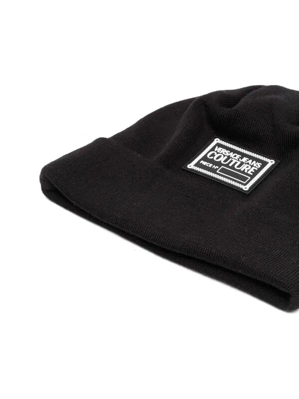 Versace Logo-patch Beanie