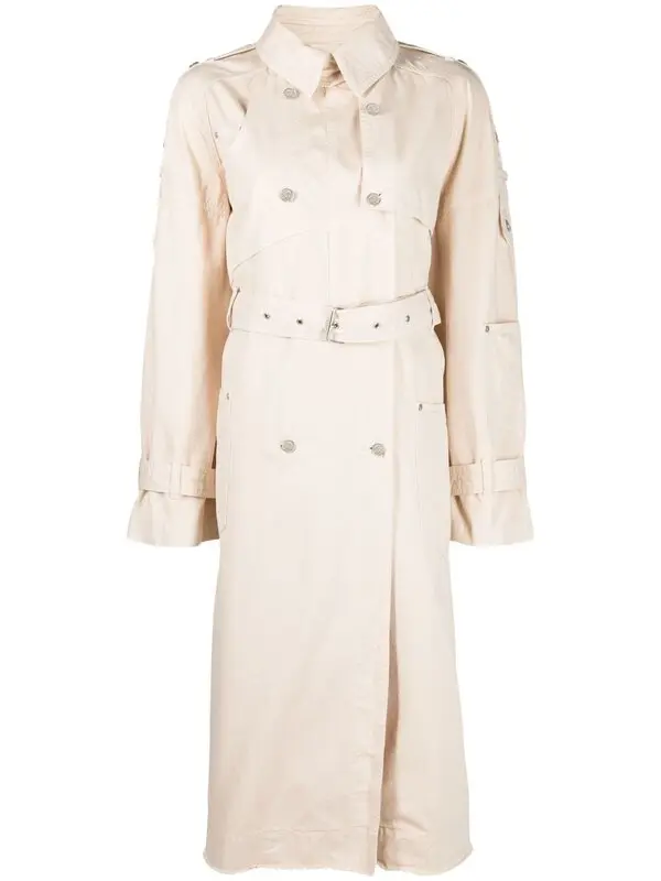 Moschino Double-breasted Trench Coat