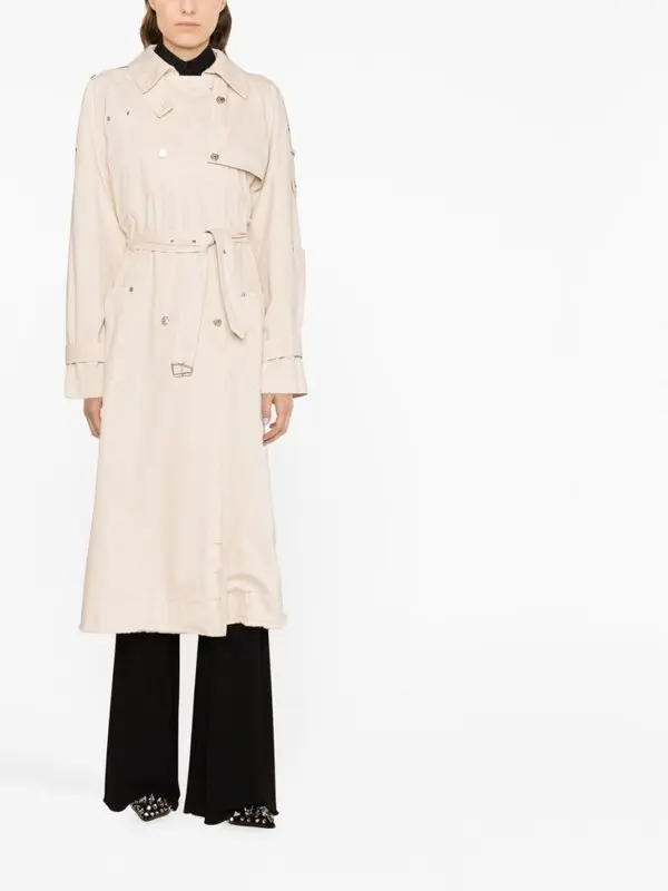 Moschino Double-breasted Trench Coat