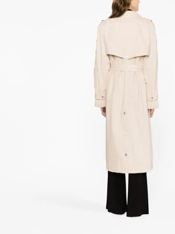 Moschino Double-breasted Trench Coat