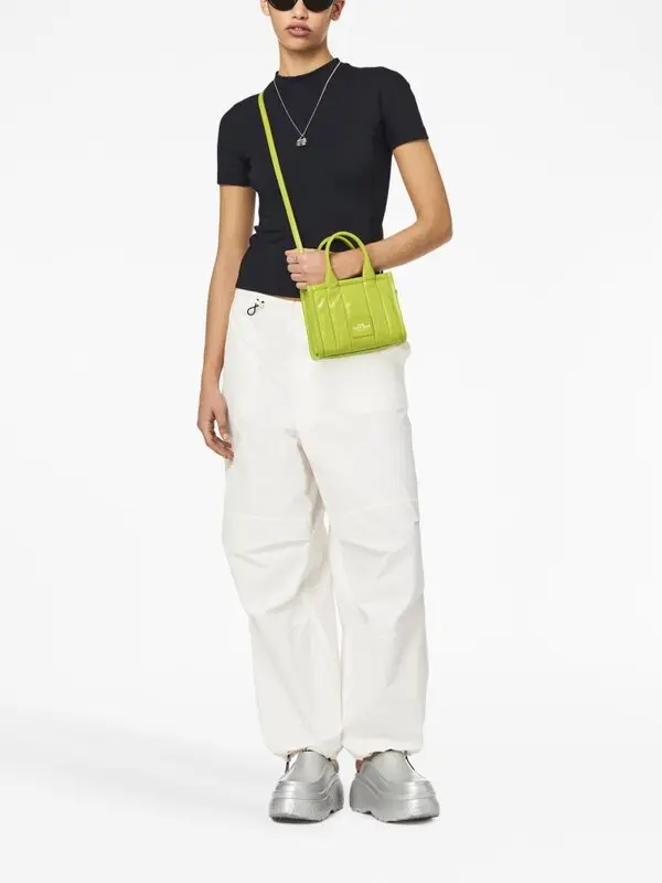 Marc Jacobs Shiny Crinkle Crossbody Tote Bag