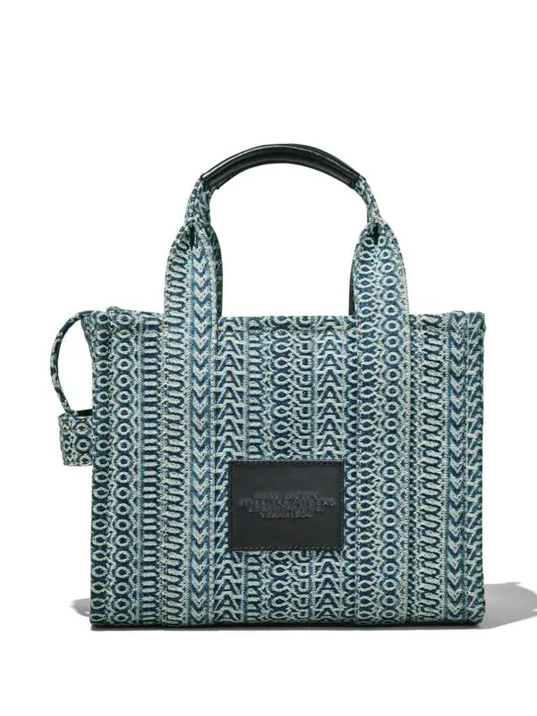 Marc Jacobs Monogram Jacquard Small Tote - Blue