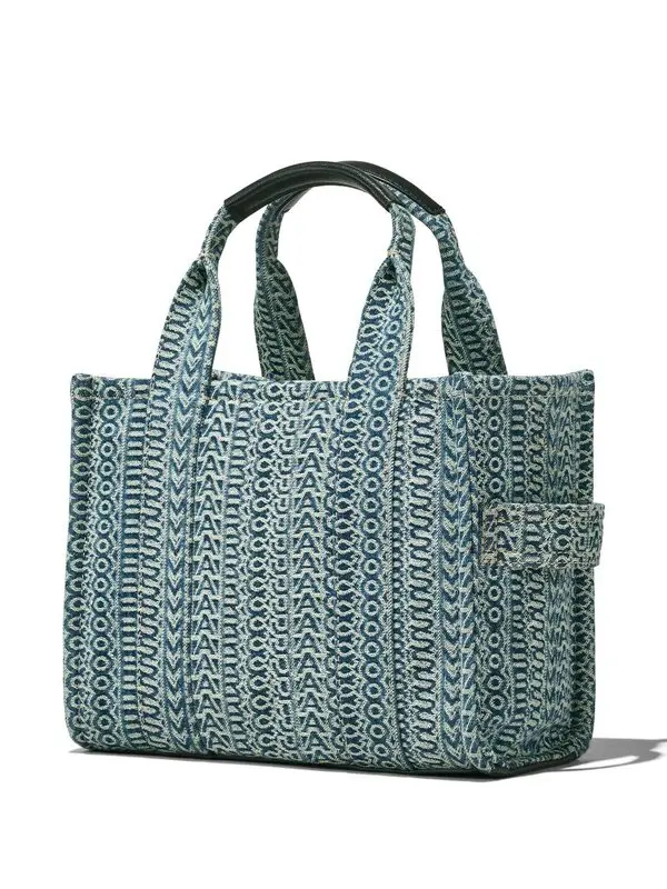 Marc Jacobs Monogram Jacquard Small Tote - Blue
