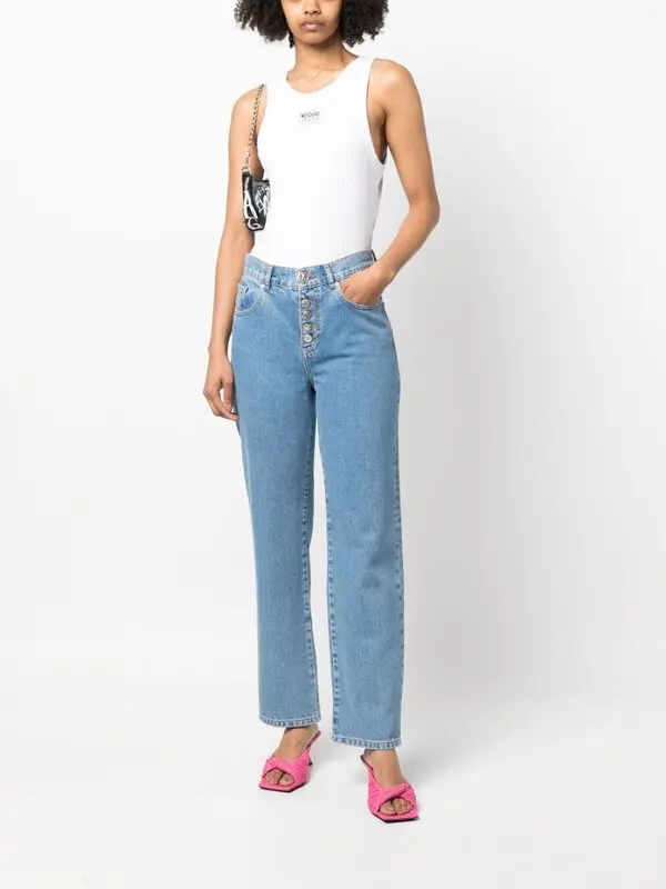 Moschino Straight-leg Denim Pants