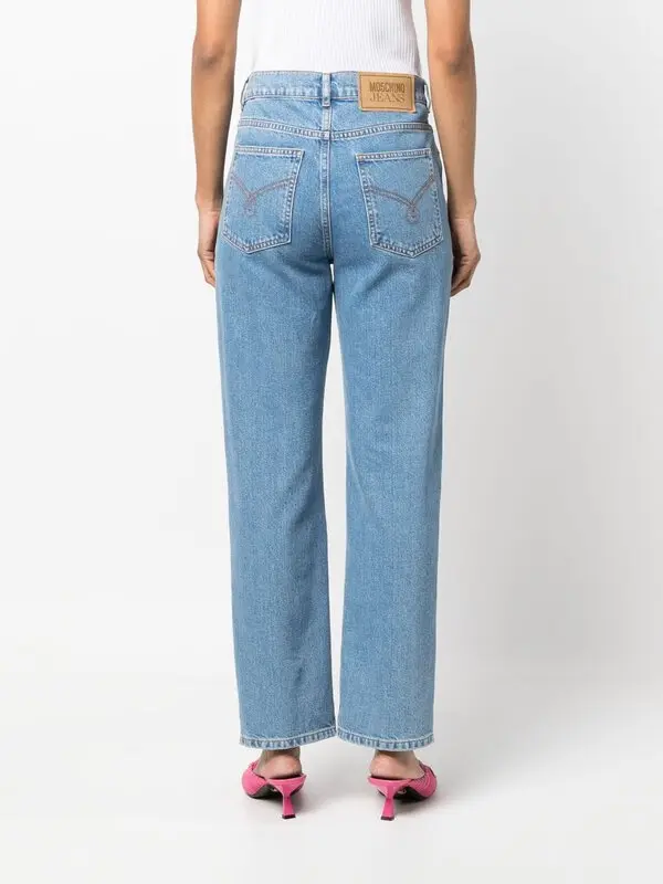 Moschino Straight-leg Denim Pants