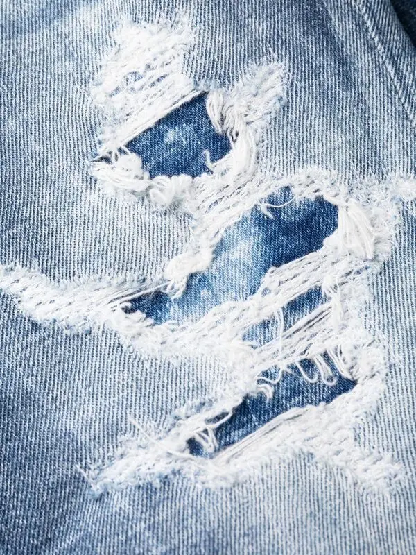 Dsquared2 Distressed Flared Jeans - Blue