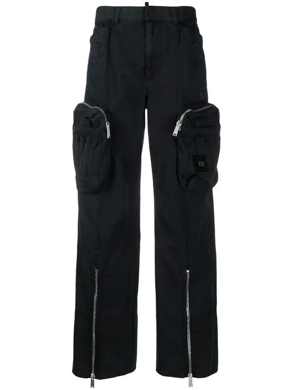 Dsquared2 Cotton Cargo Trousers